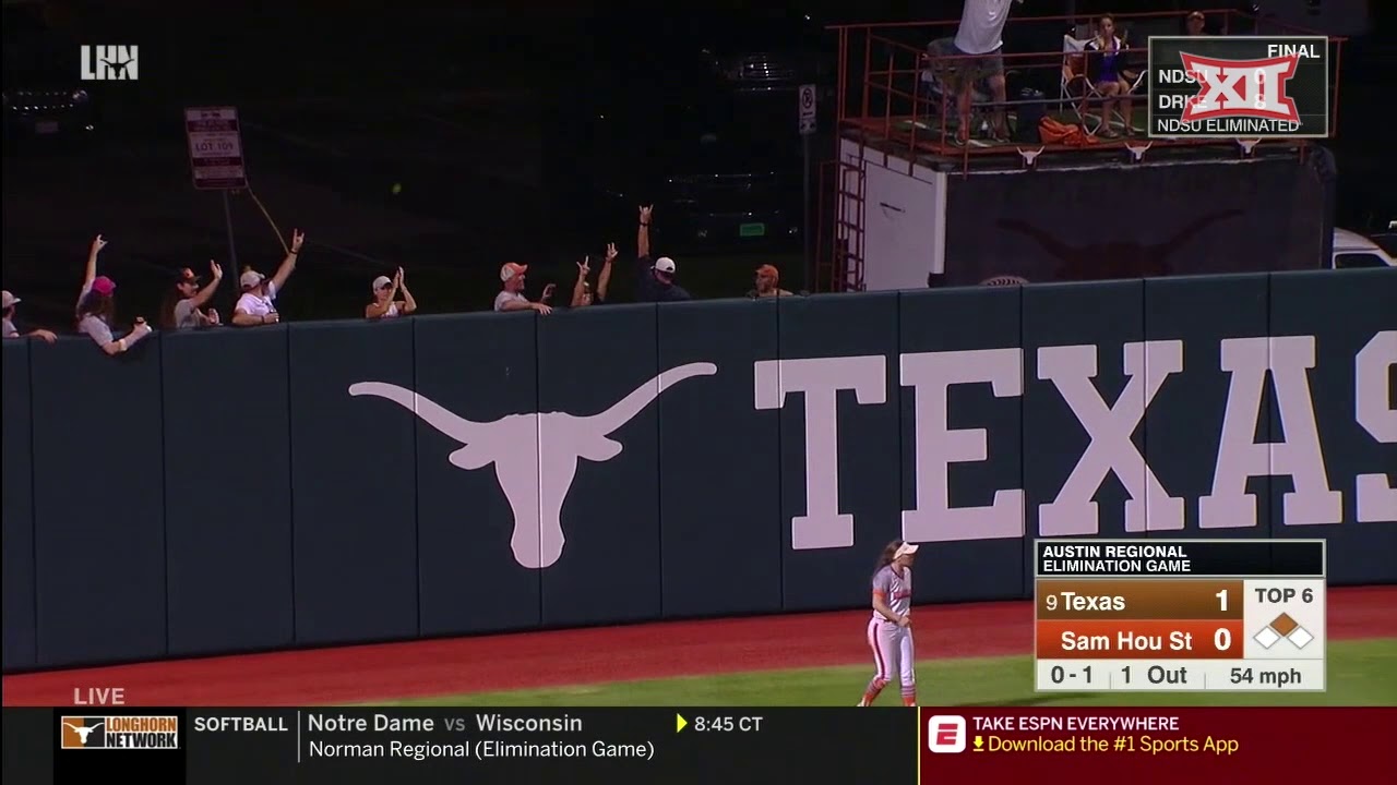 Texas vs Sam Houston State NCAA Softball Highlights - YouTube