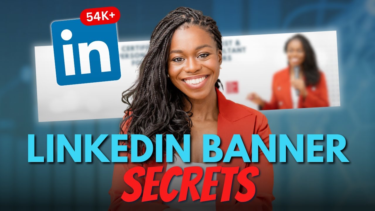 How to Easily Create the Perfect LINKEDIN BANNER | LinkedIn Profile ...