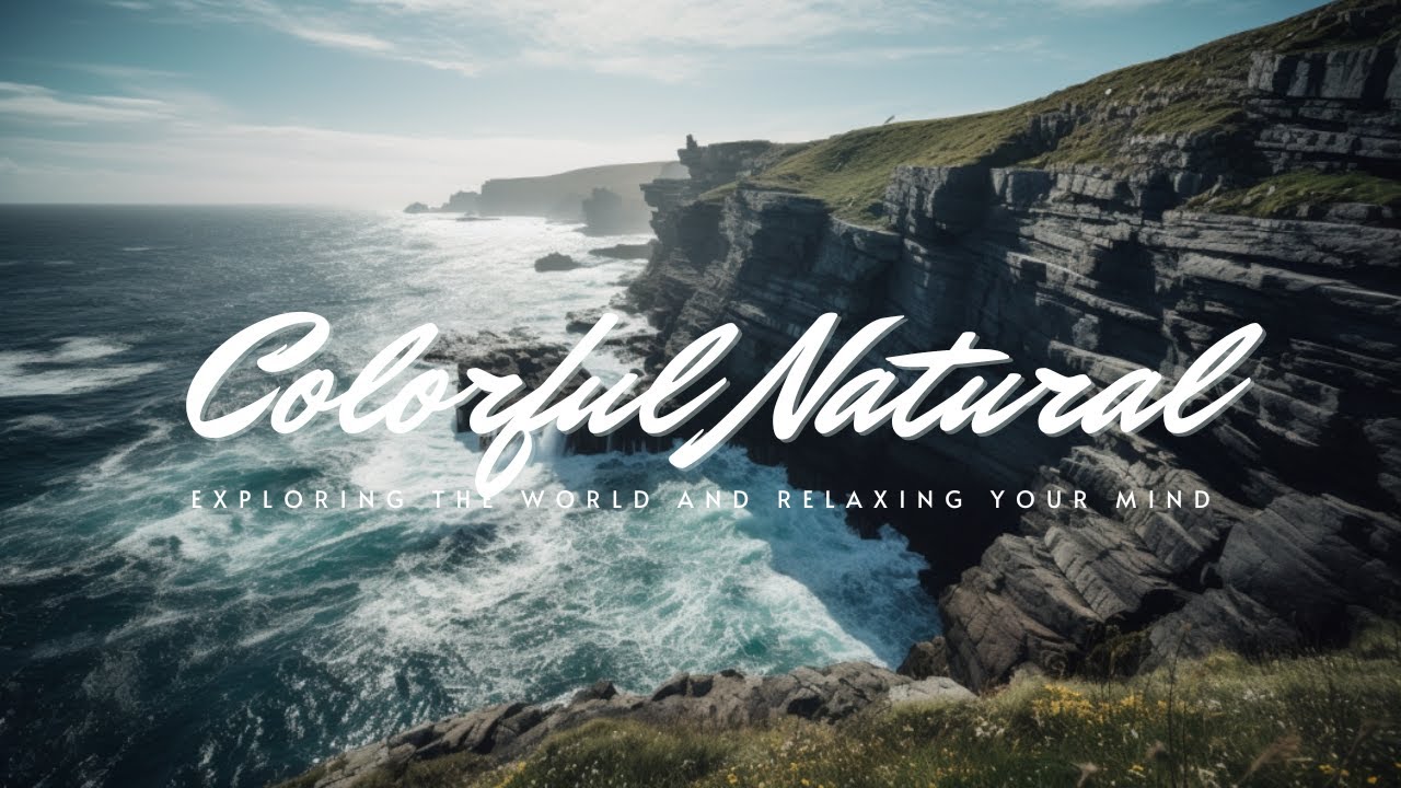 🎵 Chill Lofi Music with Breathtaking Cliff Views | Relaxing Beats ...