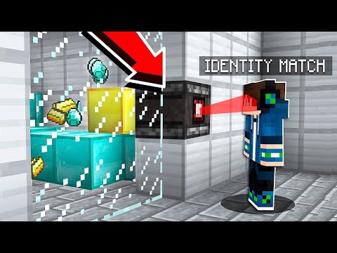 How to make eye door scanner with observer || Minecraft - YouTube