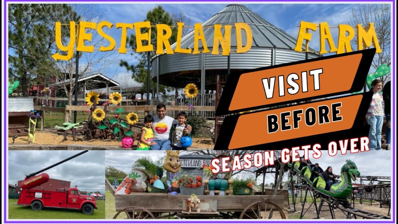 Yesterland Farm Tour | Visit This Place Before Season Gets Over | March ...