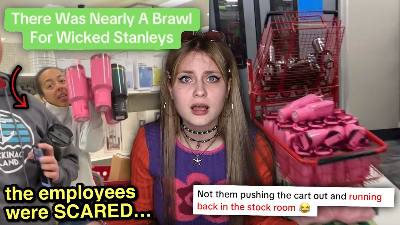 The 'Wicked' Stanley Cups Are Causing FIGHTS In Target... - YouTube