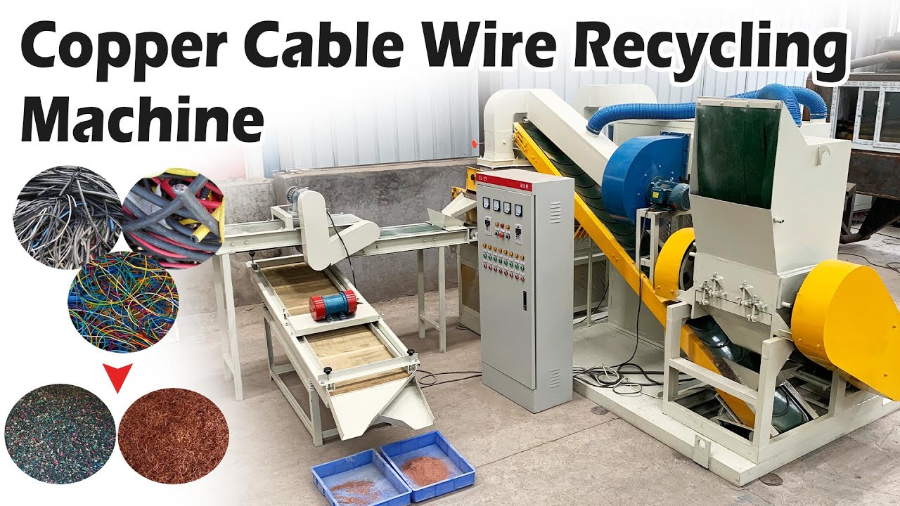 High-efficiency copper wire granulator machine: waste wire into ...
