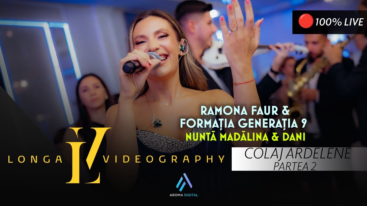 Ramona Faur & Generatia 9 - Colaj Ardelene | Partea 2 | Nunta Madalina ...