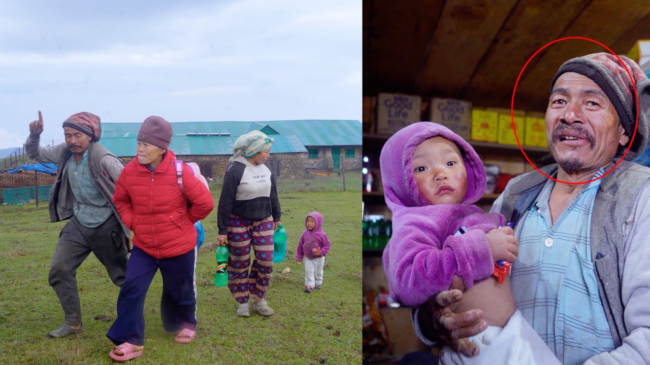 manjita meets her father on the maiyung hill || manjita visits hill ...