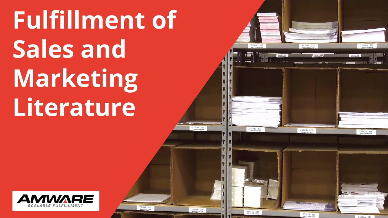 Amware Marketing Fulfillment for literature and promotional materials ...