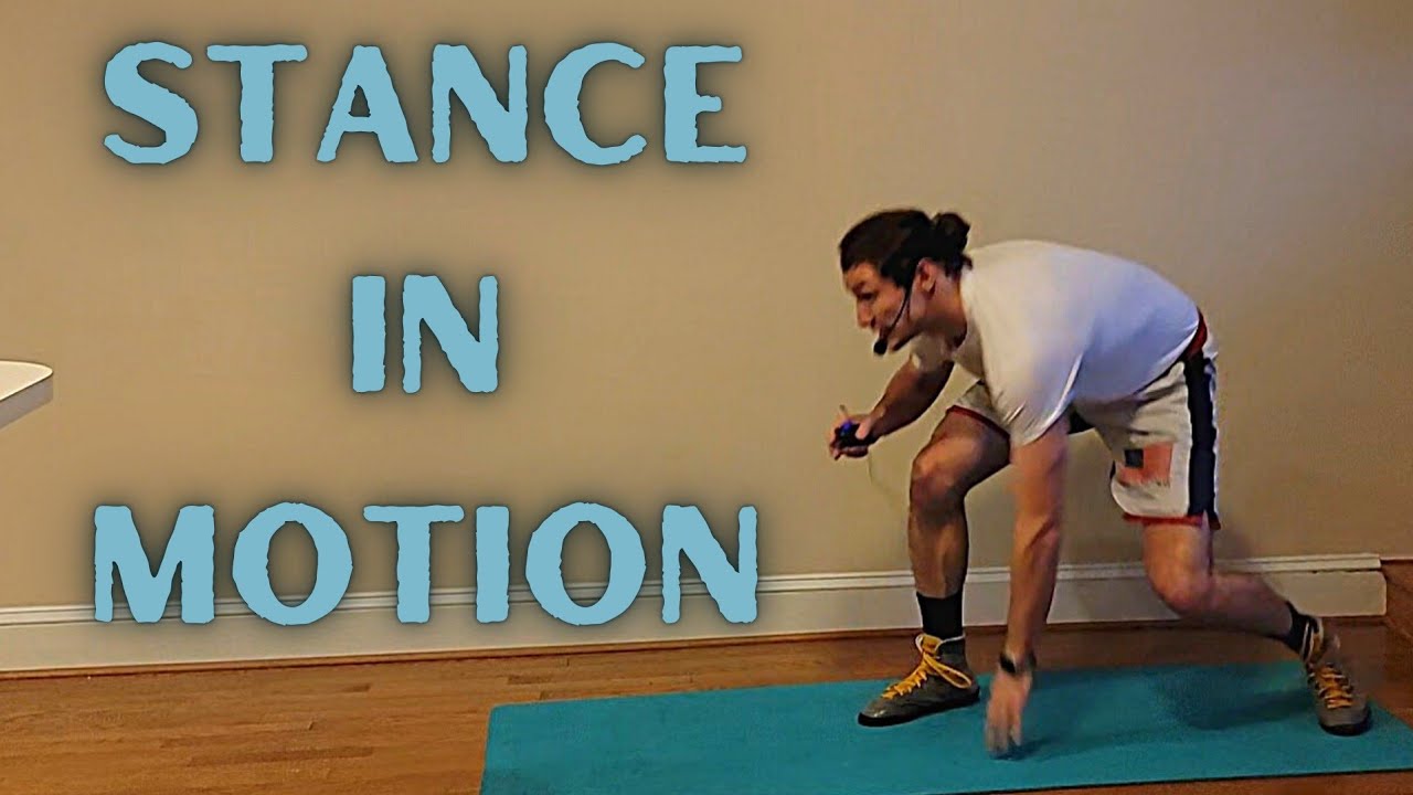 15 Min SHADOW WRESTLING - Stance in Motion Wrestling Workout - YouTube