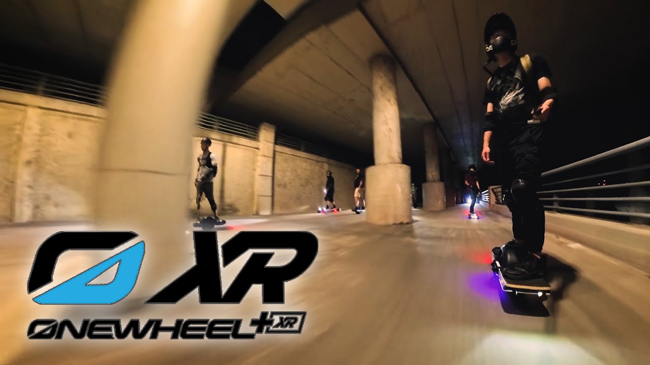PEV Night Ride | HTX | Onewheel XR - YouTube