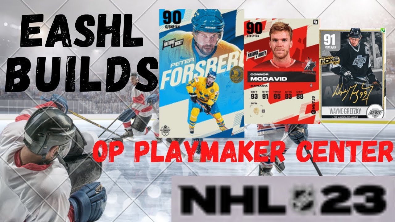 OP Playmaker Center | EASHL Builds NHL 23 - YouTube