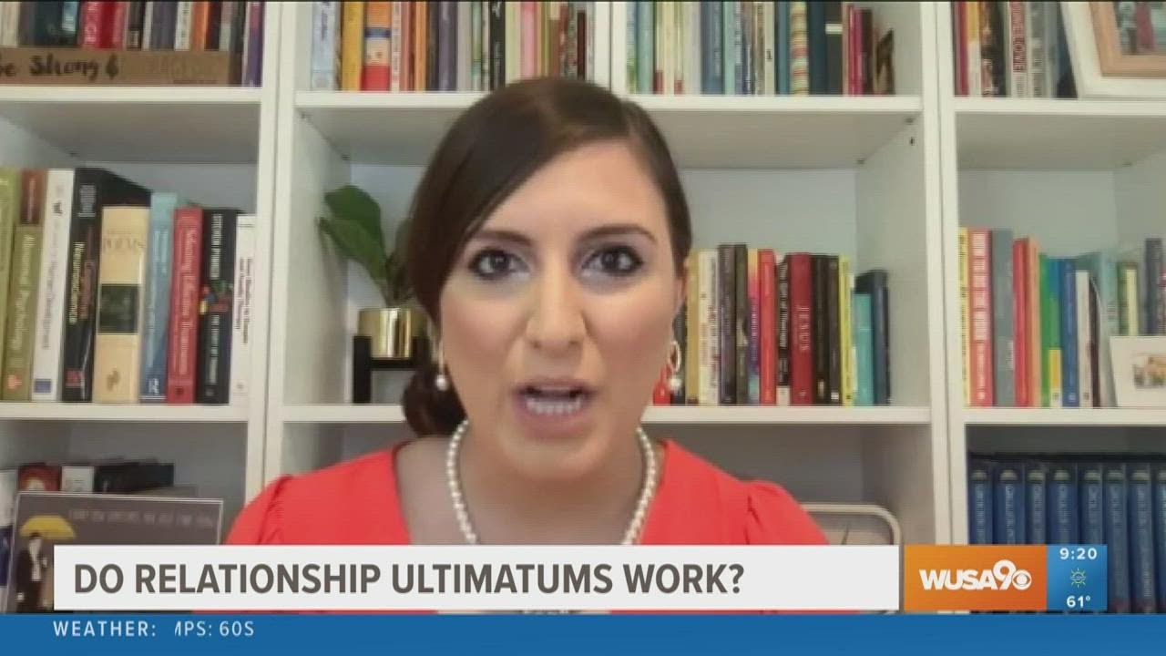 Do relationship ultimatums work? - YouTube
