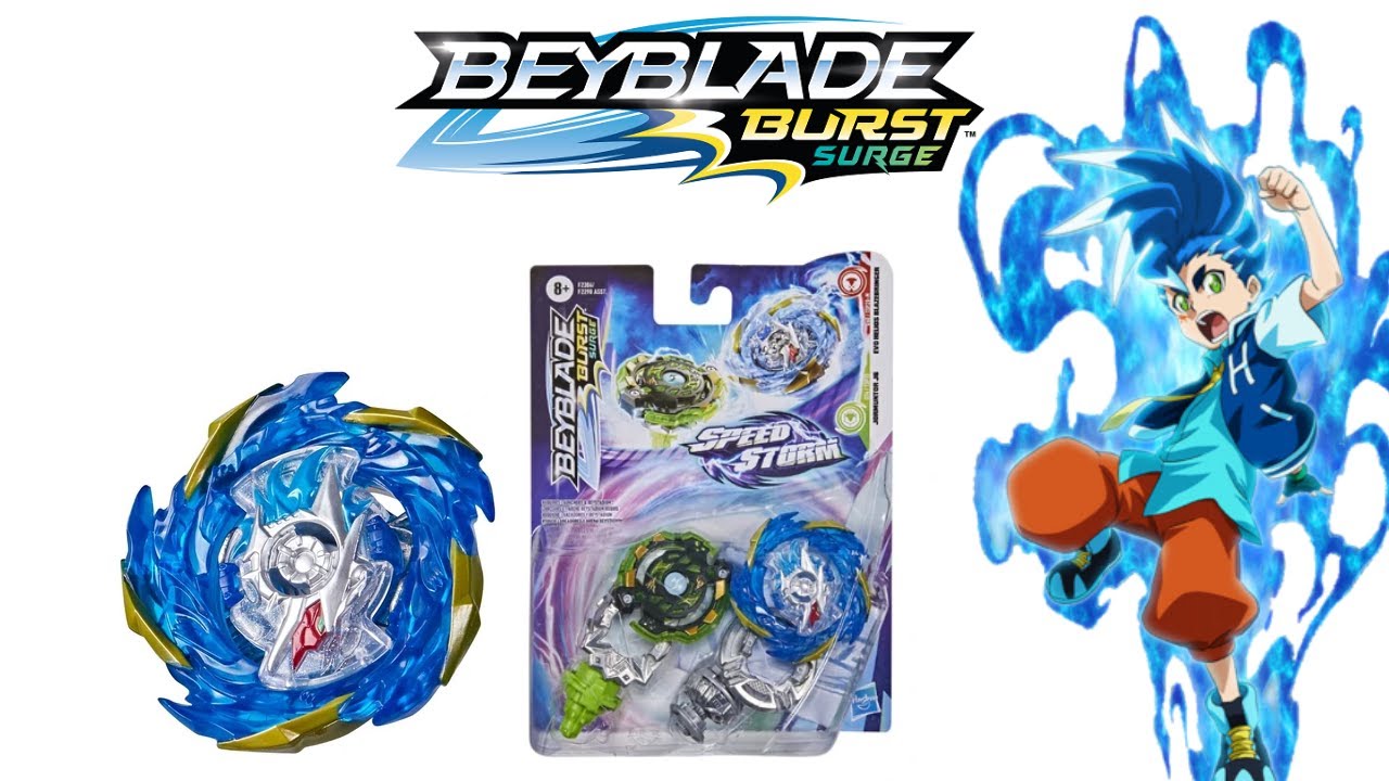 Beyblade Burst Surge Helios Blazebringer Unboxing - YouTube