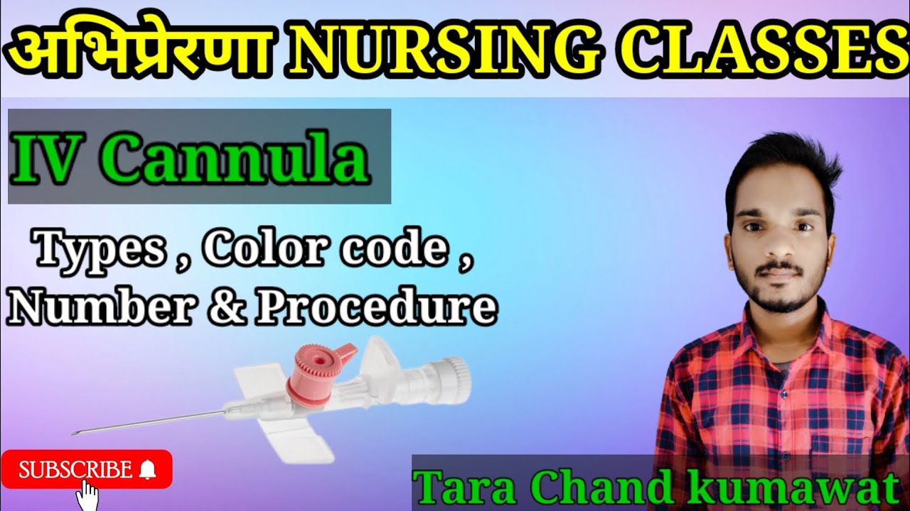 # IV Cannula || Types Of IV Cannula || Color Code Of IV Cannula ...