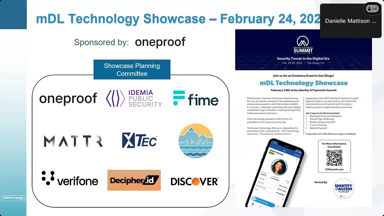 mDL Technology Showcase Webinar - YouTube