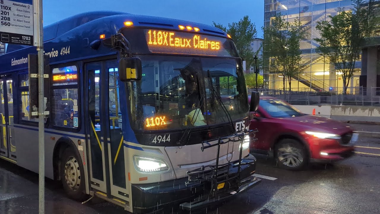 ETS Bus 2019/20 New Flyer XD60 #4944 On 110X Eaux Claires Express - YouTube