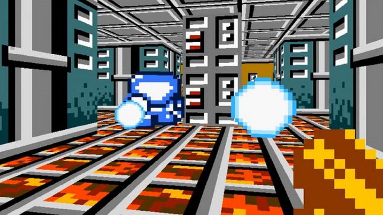 OMD NOOBS !!! a 8 BIT Fps Indie Game 2016 - YouTube