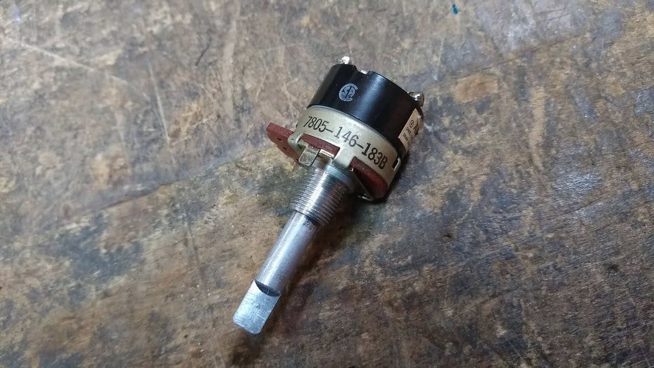 McIntosh MC 2120 Power Switch repair - YouTube