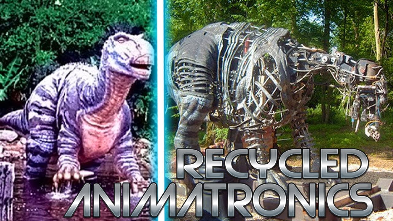 8 Abandoned and Recycled Disney Animatronics - YouTube