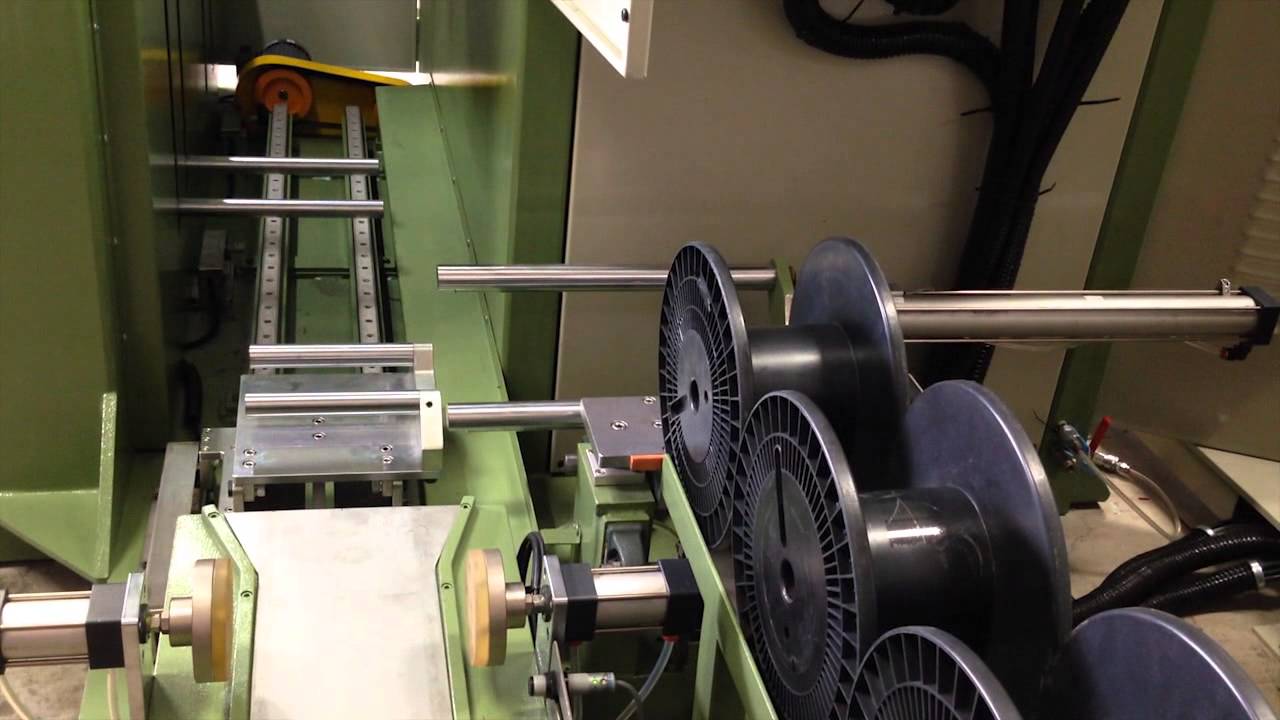 Automatic 500mm Dual Spooler - YouTube