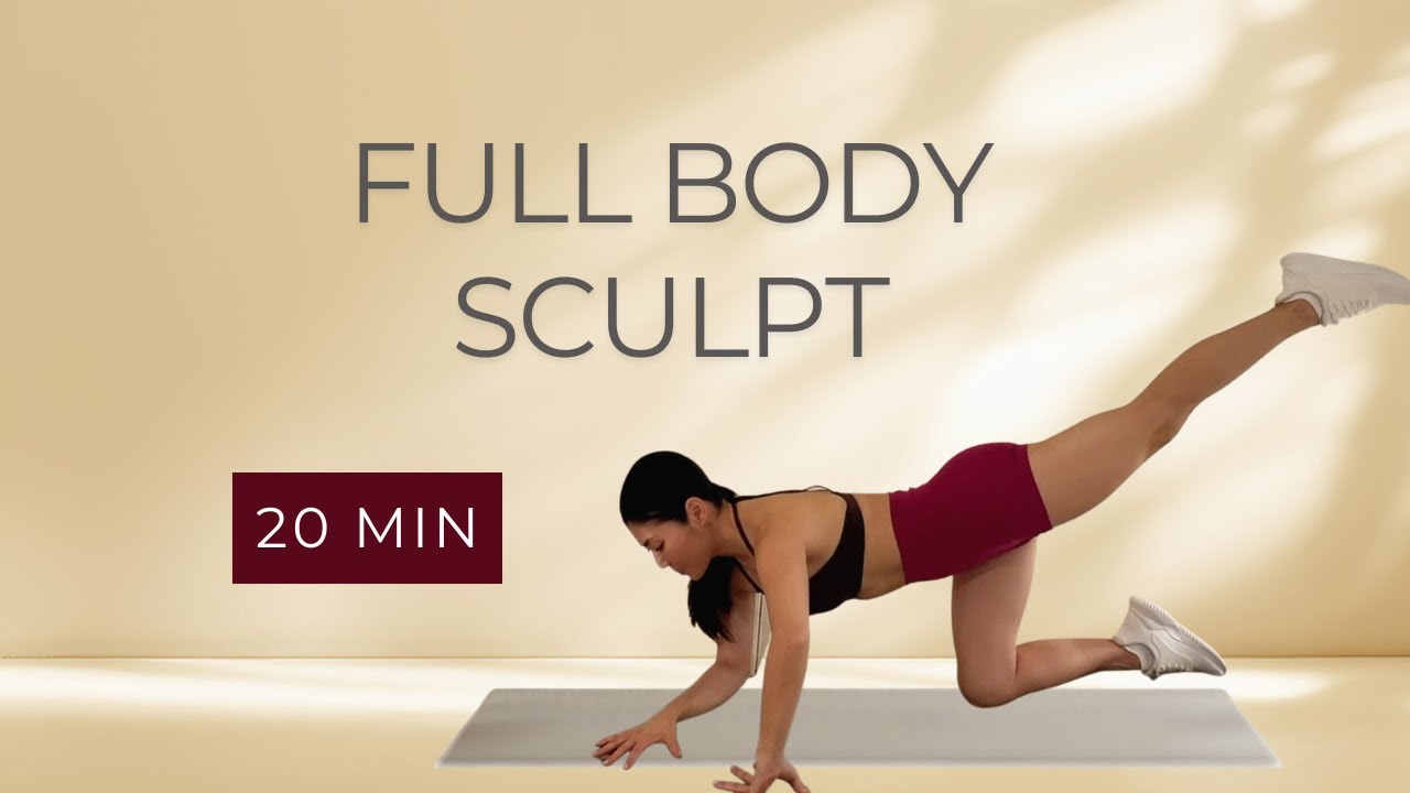 TOTAL BODY SCULPT IN 20 MIN | STRENGTH & TONING WORKOUT - YouTube