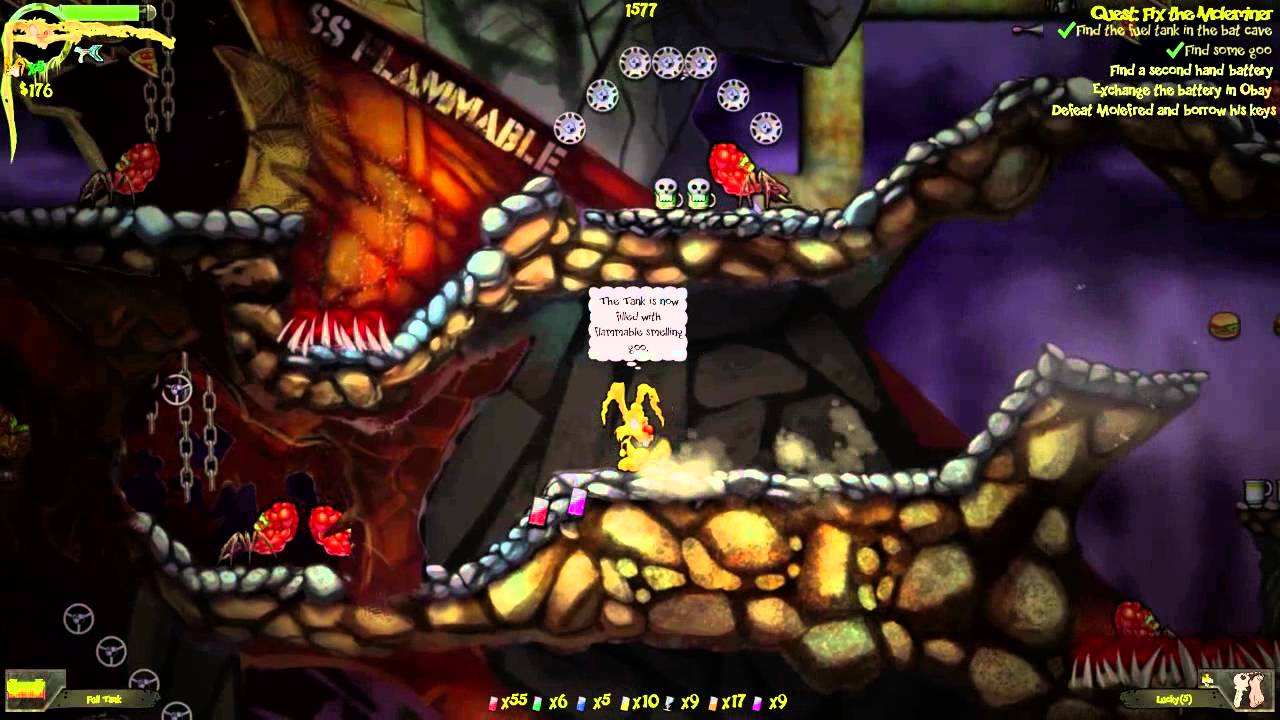 Toxic Bunny HD 1.3 Level 1 Walkthrough - YouTube