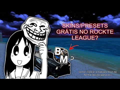 como instalar O BAKKES MOD e ter QUAISQUER ITENS no Rockte league - YouTube