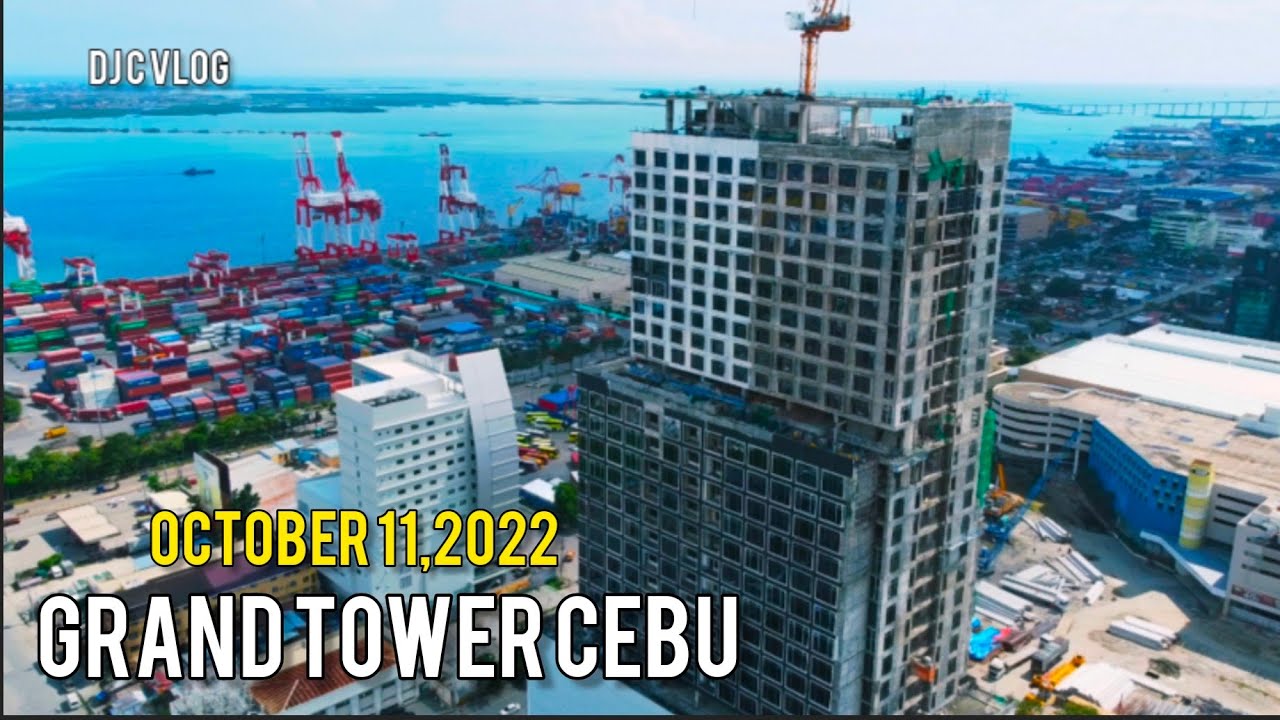 Grand Tower Cebu October 11,2022 Aerial Video - YouTube