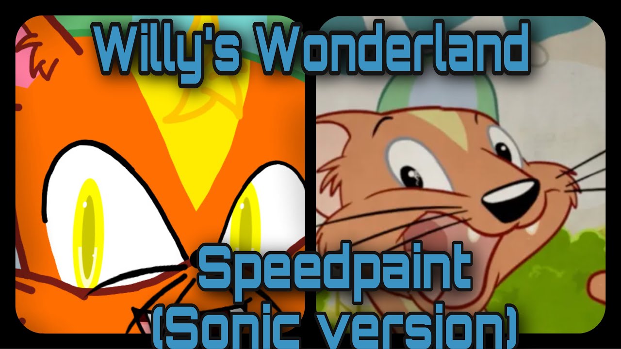 Willy’s Wonderland speedpaint (sonic version) - YouTube