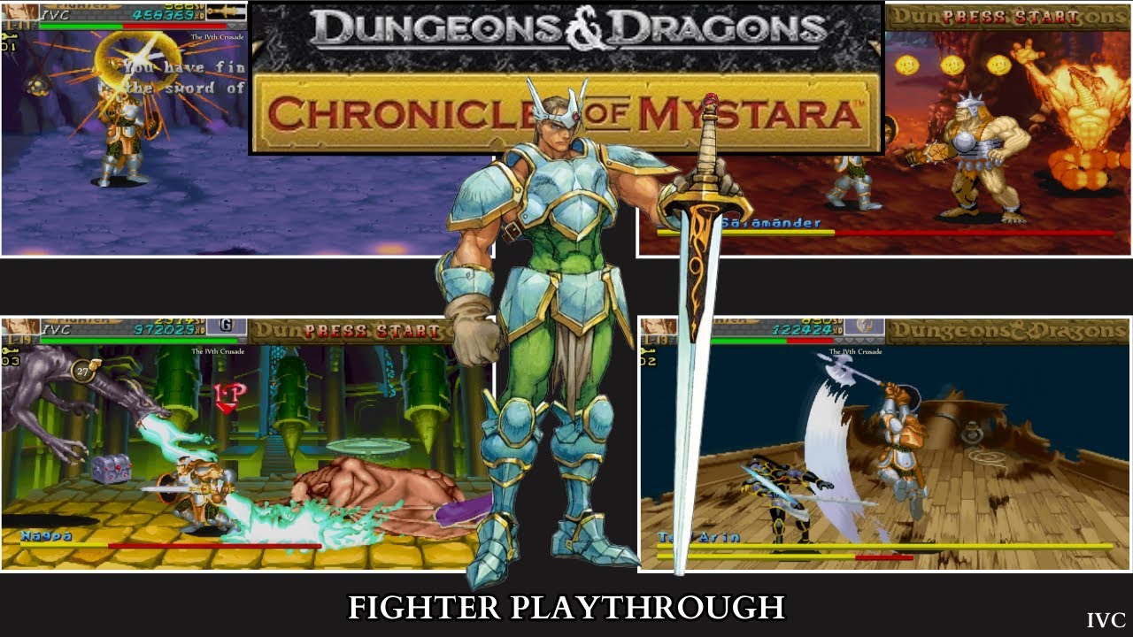 Dungeons & Dragons: Shadow Over Mystara | Fighter | Full Playthrough HD ...