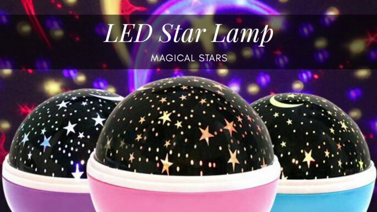 Starry sky night lamp- The magical star lamp - YouTube