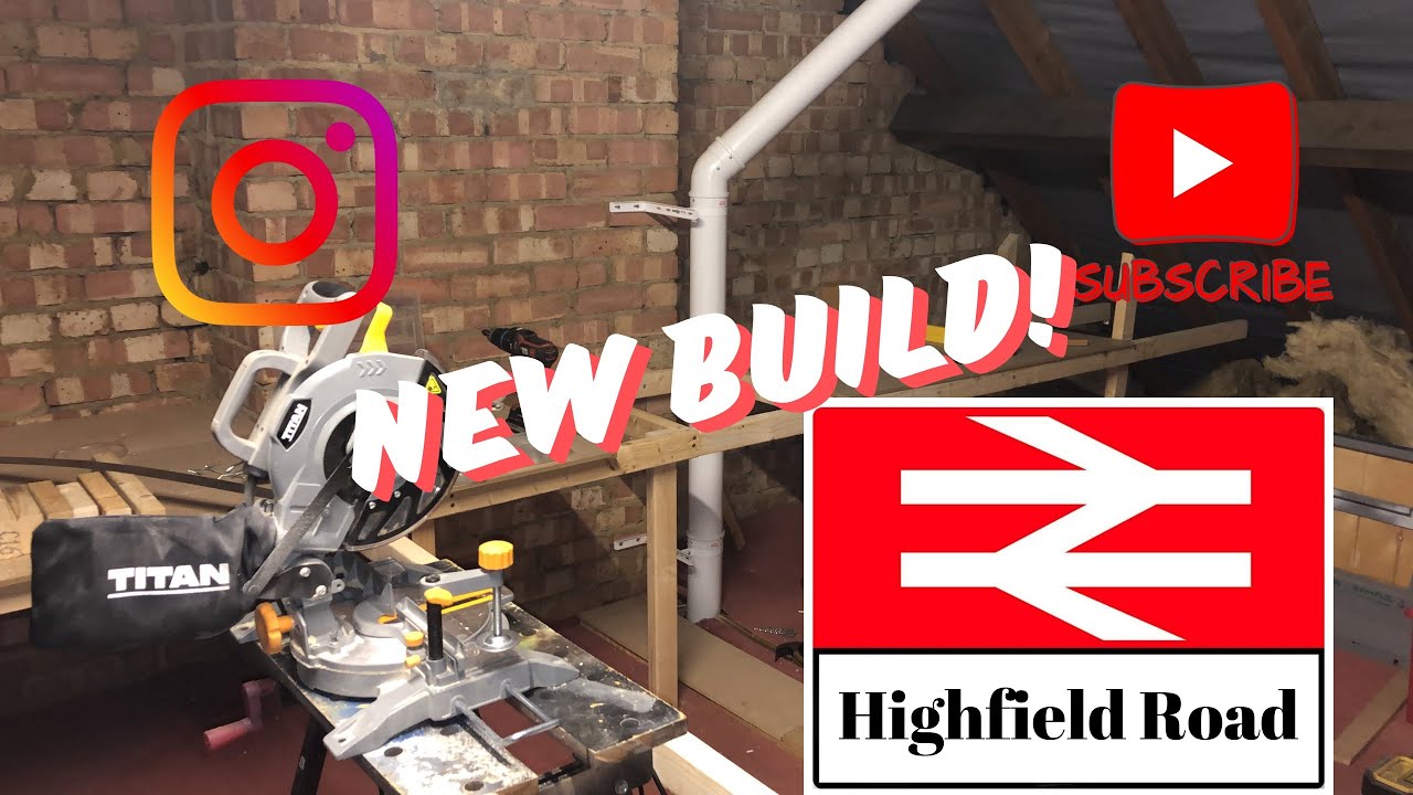 Building Highfield Road Model Railway - Part One. #modelrailways # ...