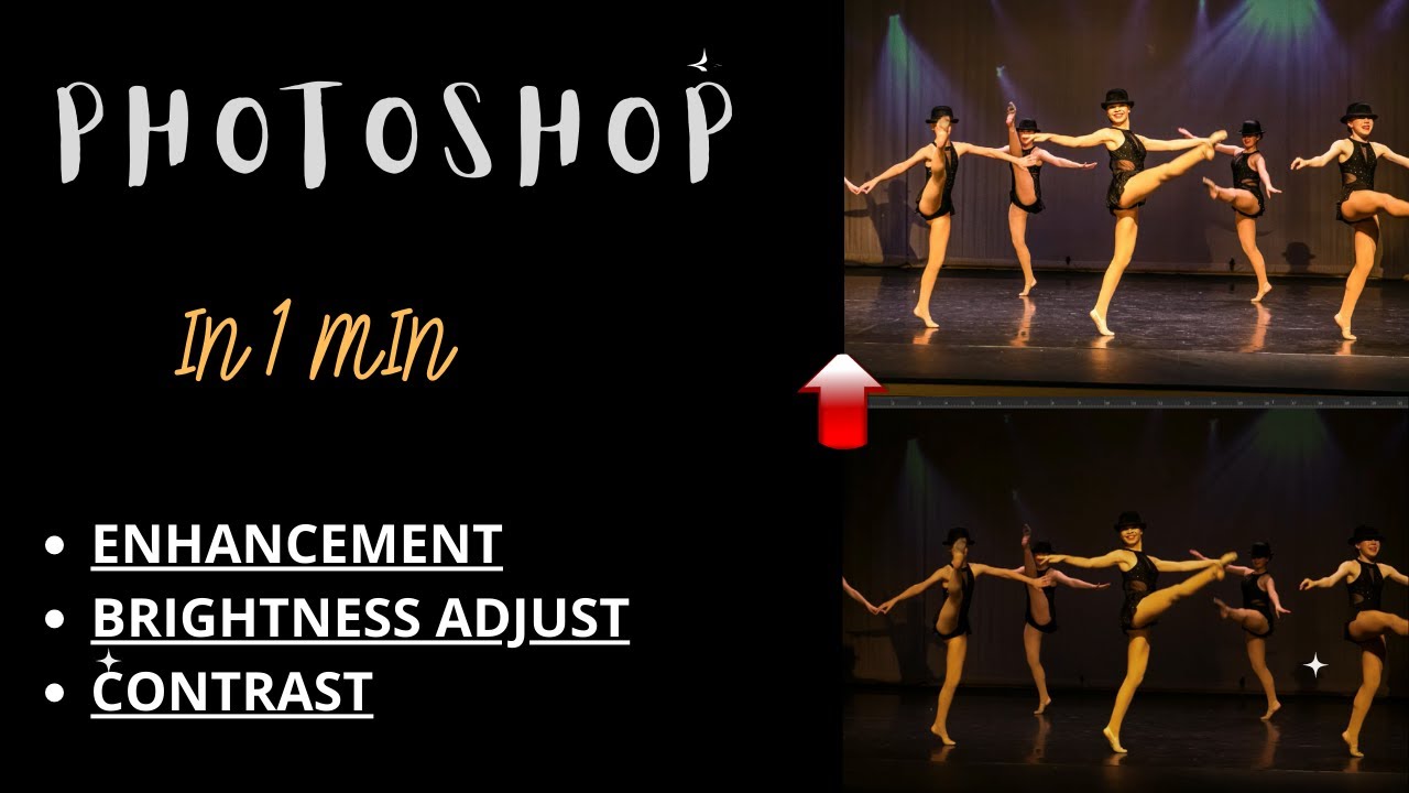 PHOTOSHOP EDITING TRICKS | PHOTOSHOP ENHANCEMENT PROJECT IN 1 MINS ...
