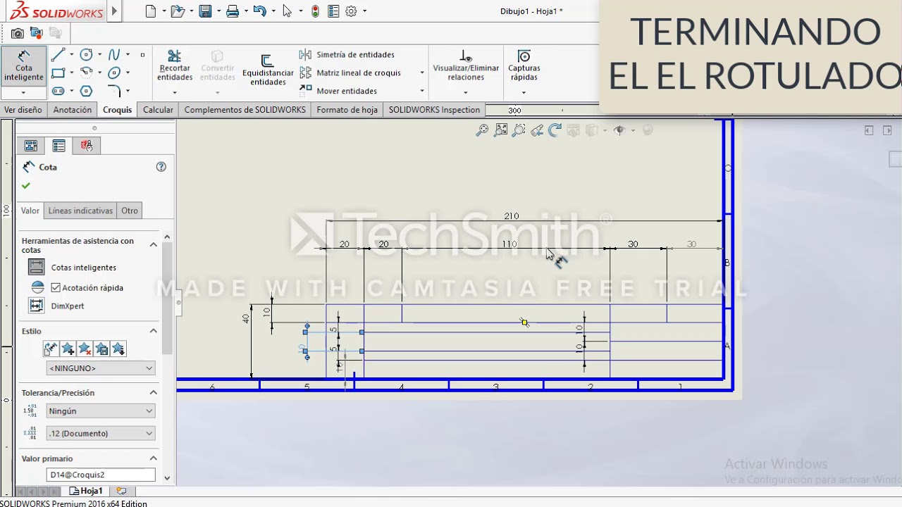 PASOS DE UN ROTULADO EN A3 - YouTube