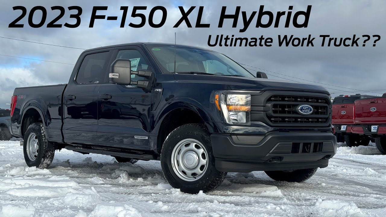 Ultimate Work Truck?? 2023 Ford F-150 XL PowerBoost Hybrid Review - YouTube