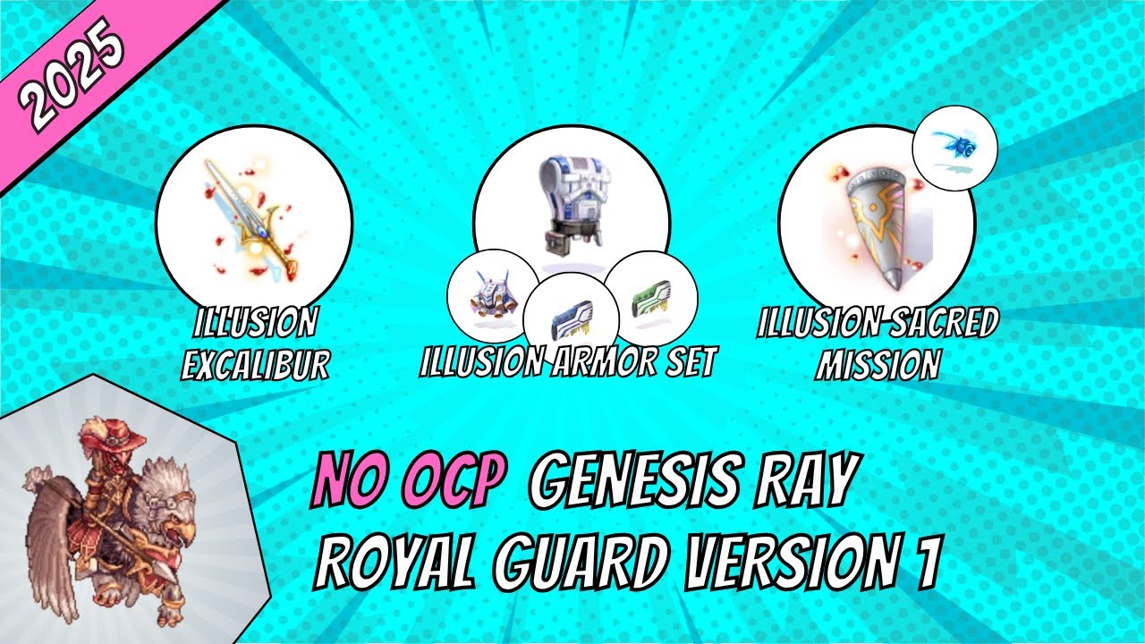 iRO Chaos - NO OCP Genesis Ray Royal Guard Version 1 (2025) - YouTube