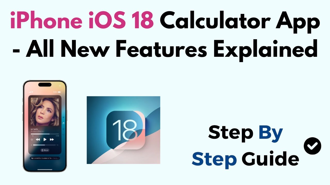iPhone iOS 18 Calculator App - All New Features Explained - YouTube