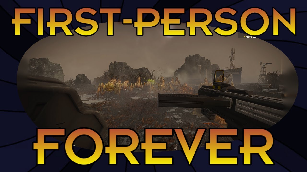 Helldivers 2 - how to permanently stay in first-person mode - YouTube