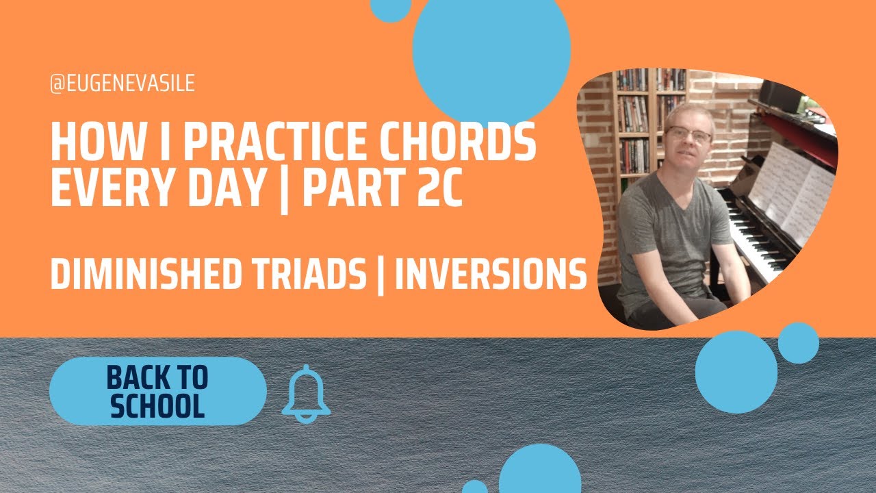 How I Practice Triads | Daily Practice | Part 2C - Diminished Triads ...