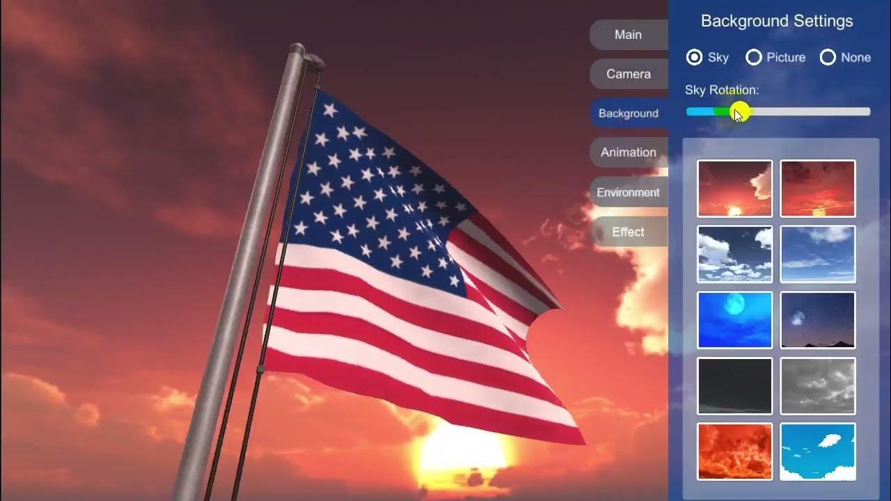 3D Flag Maker v2.5 - YouTube