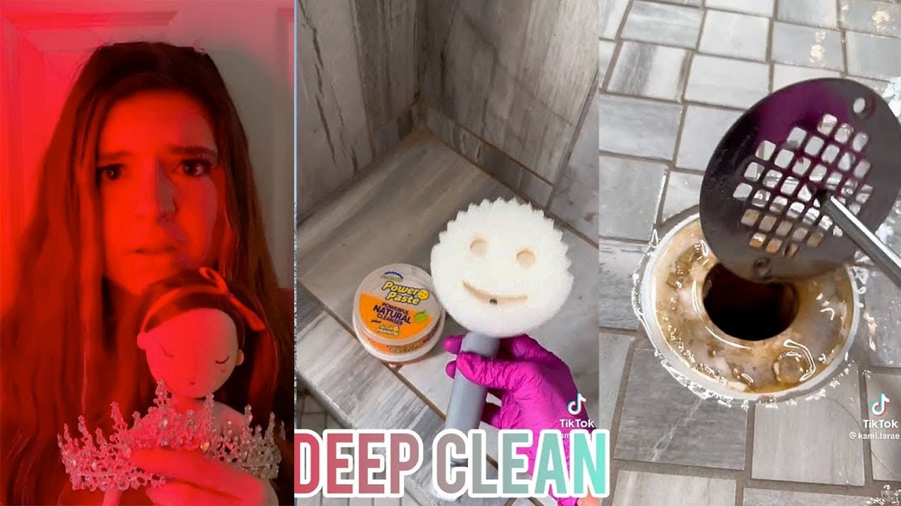 ⏳ Satisfying Cleaning 🧼 Asmr 🔊 New Brianna Mizura Idol Povs Tiktok