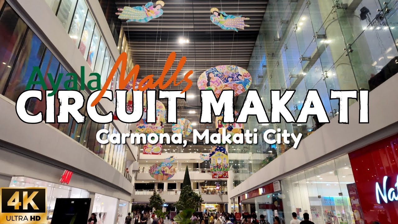 [4K] Ayala Malls CIRCUIT Makati 2024: One of the coziest malls in ...