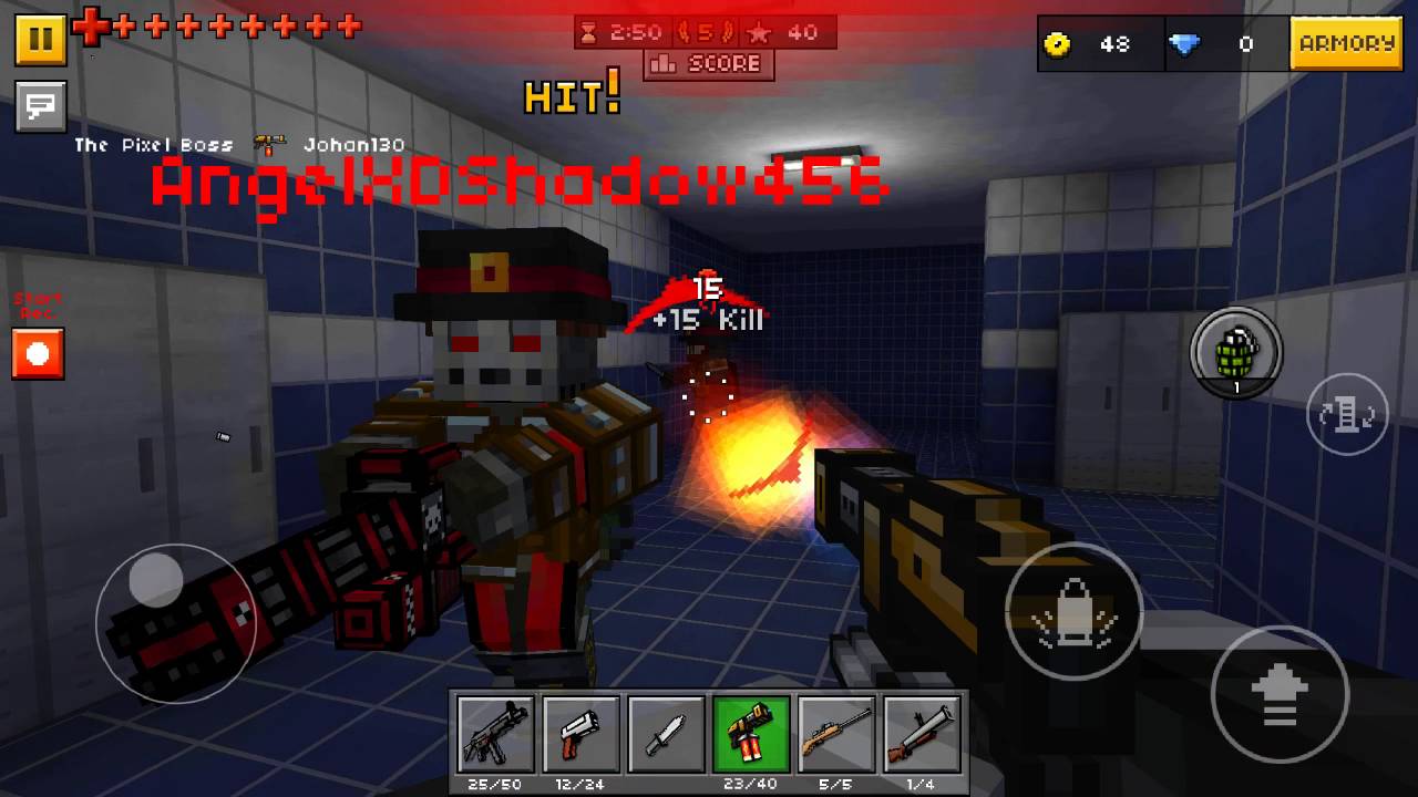 Pixel Gun 3d Hella bomb - YouTube