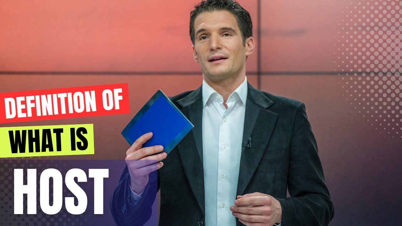 Meaning Of HOST | Definition of HOST and What Is HOST? - YouTube Meaning Of HOST | Definition of HOST and What Is HOST? - YouTube