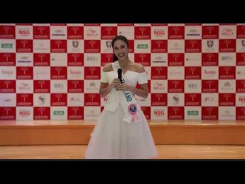 Miss International Preliminary 2024 : Gene - Apisara Thadadolthip MTI 2024 - YouTube