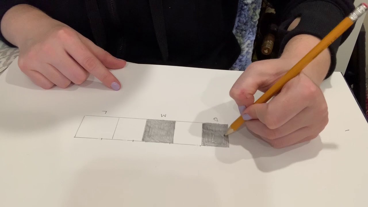 Warm Up #1: Gradation Scale (foundation for rendering drawings 3 ...