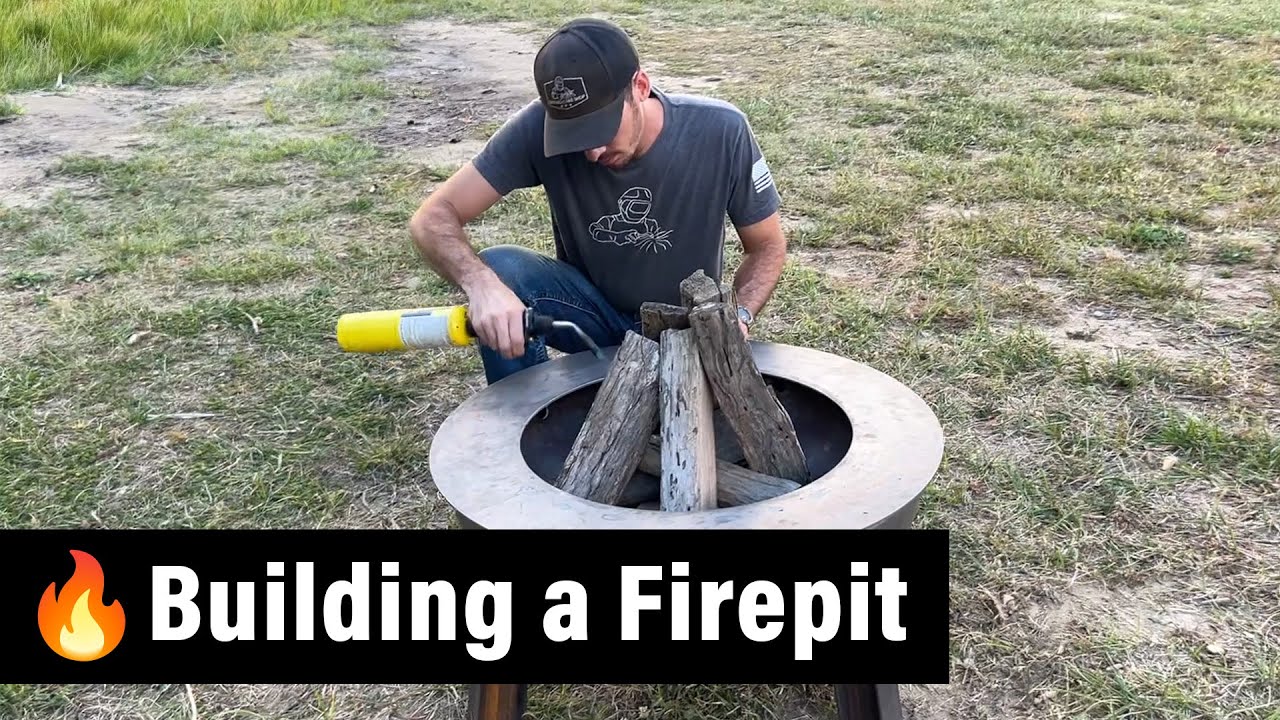 How to build a metal fire pit from propane tank ends I wanted to make a ...