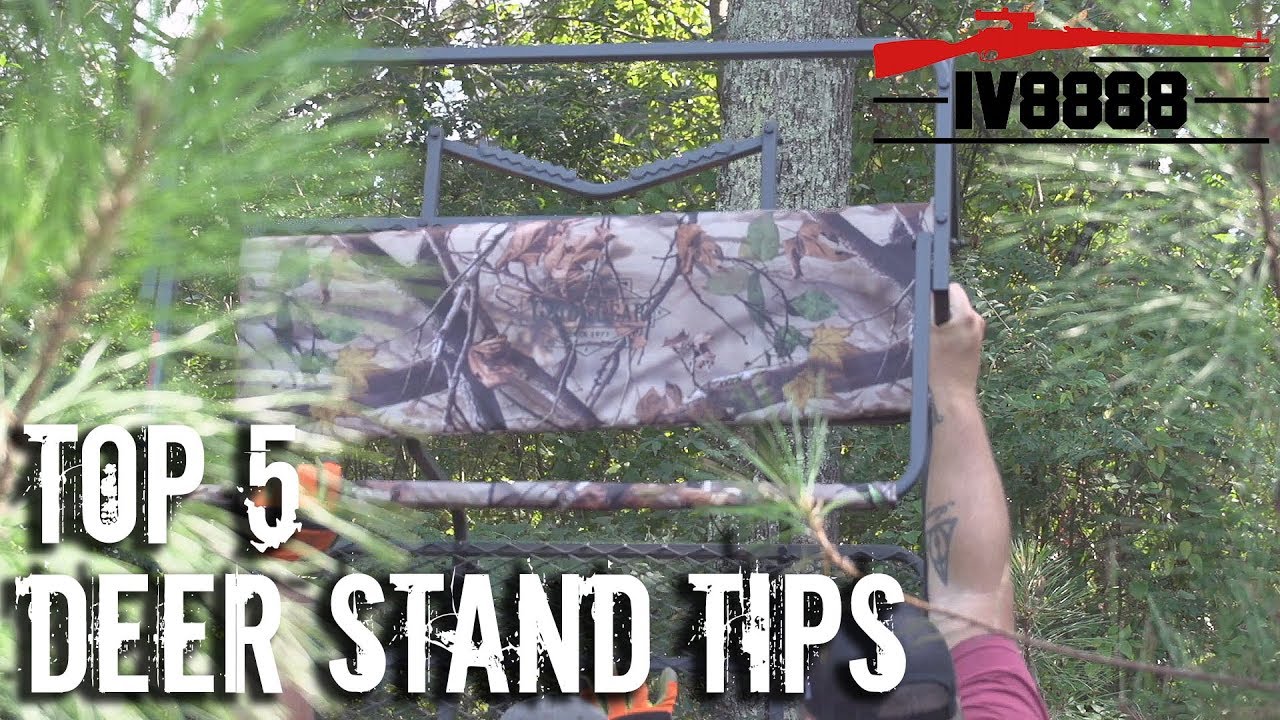 Top 5 Deer Stand Tips - YouTube