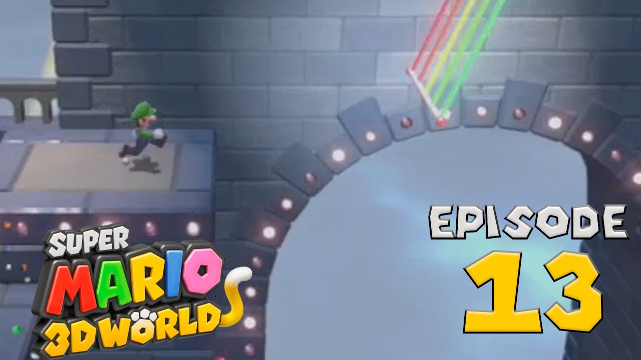 Super Mario 3D World | Episode 13: Welcome to Circus Luigi! - YouTube
