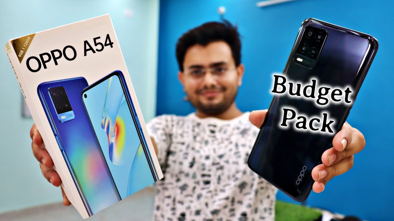 OPPO A54 UNBOXING & REVIEW🔥 5000 mAh🔋 18W Fast Charging⚡️ Performance ...