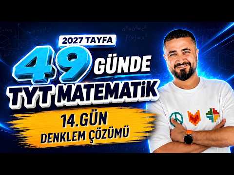 Denklem Çözümü | 49 Günde TYT Matematik Kampı 14.Gün | 2027 | Rehber Matematik
