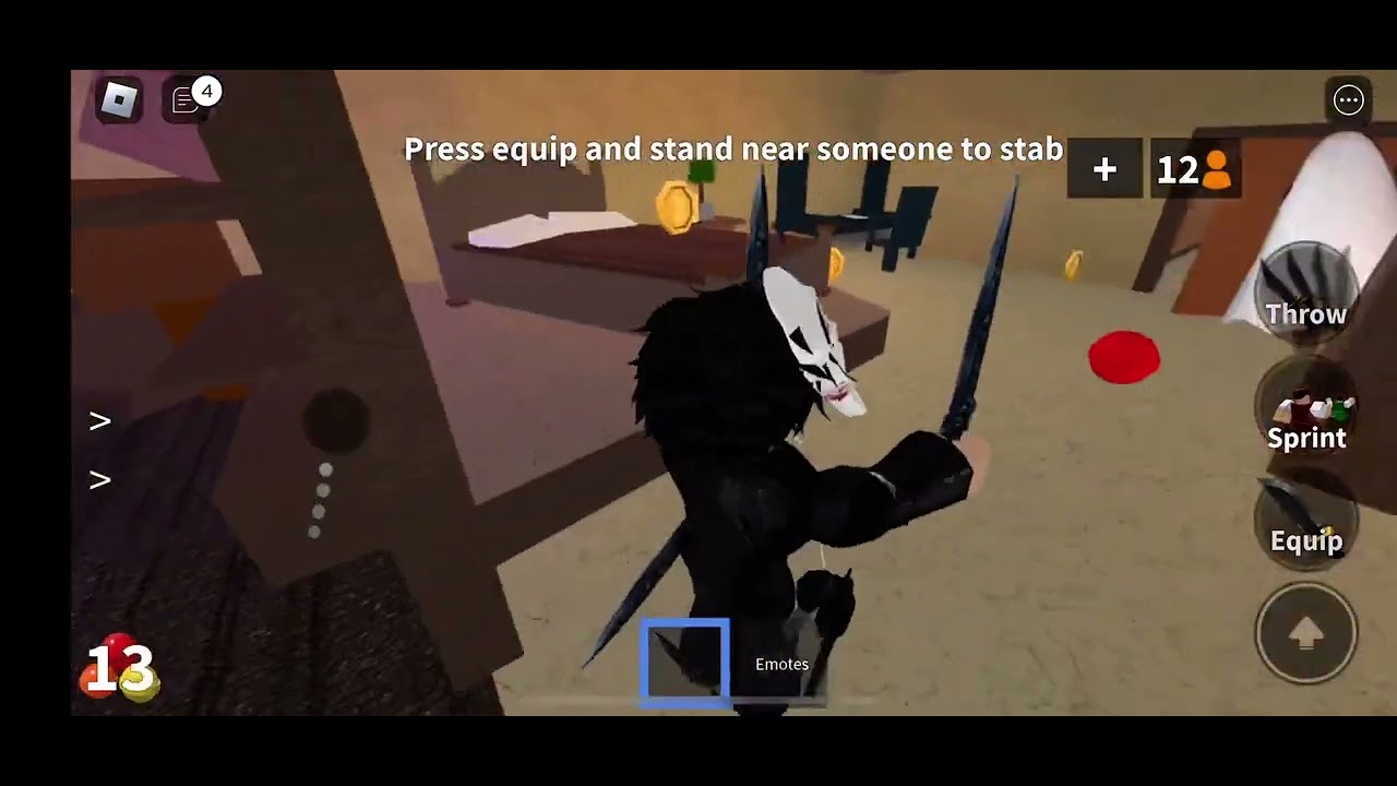 Ghost face mm2 murd round - YouTube